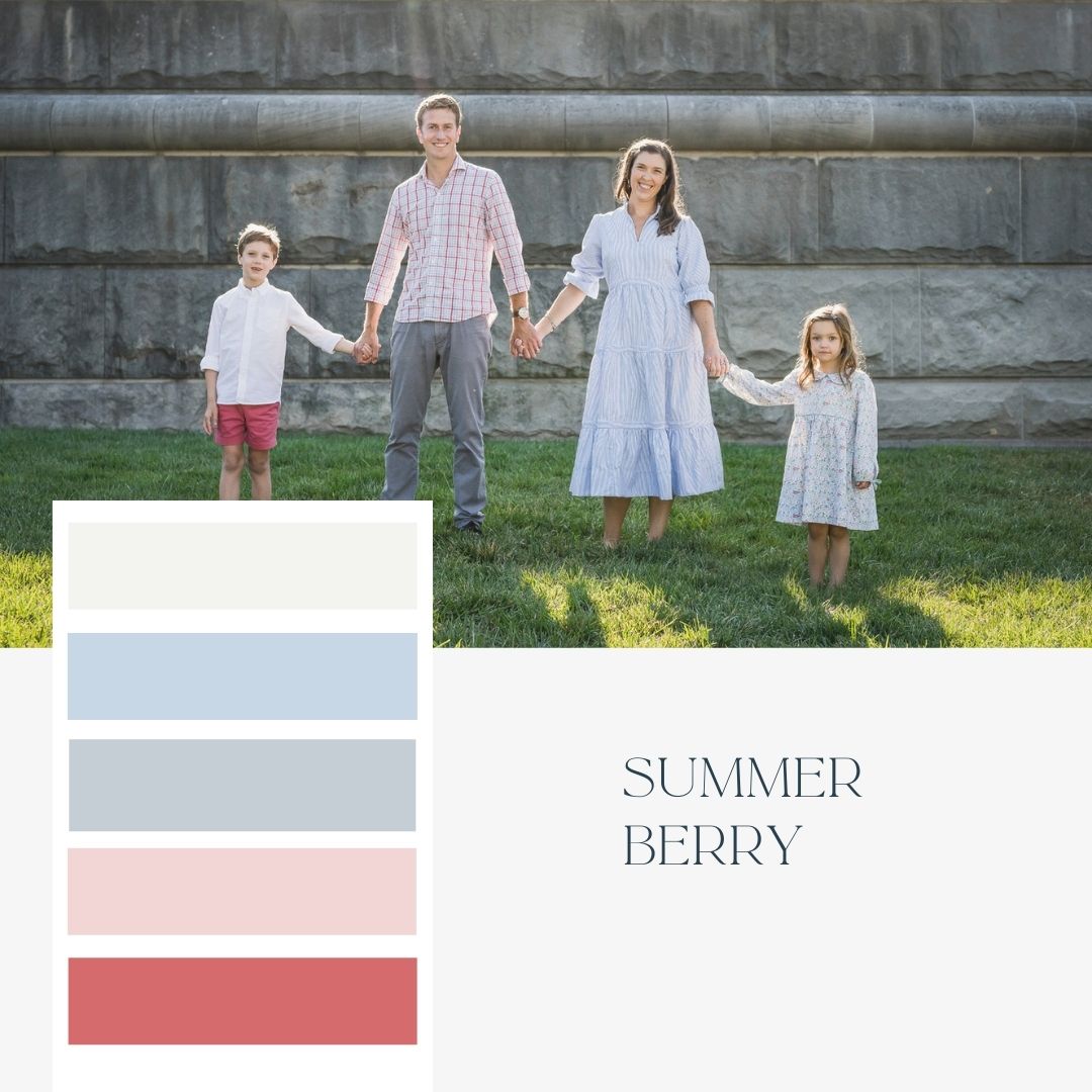Favorite Color Schemes for Spring Family Photos - Michelle Lindsay Blog